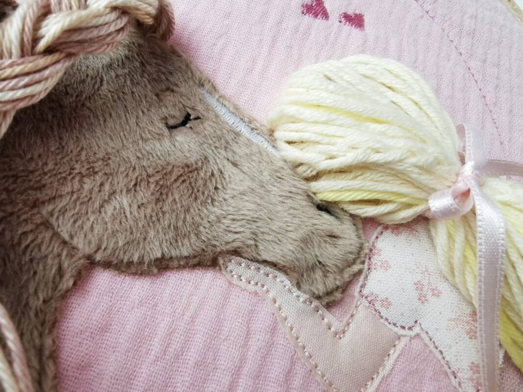 Aufnäher Pferdemädchen blond – Johlina